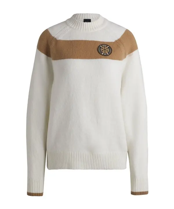 Hugo Boss High-neck Knit Sweater