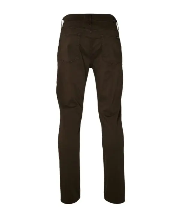 7 For All Mankind Slimmy Sateen Slim Fit Trouser - Olive
