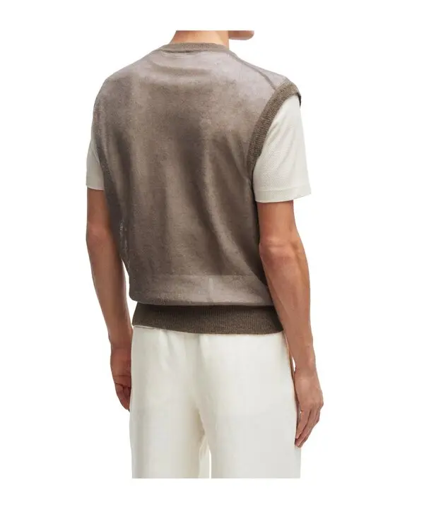 Hugo Boss V-neck Knit Vest