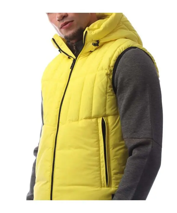 Hugo Boss Bright Quilted Hooded Gilet