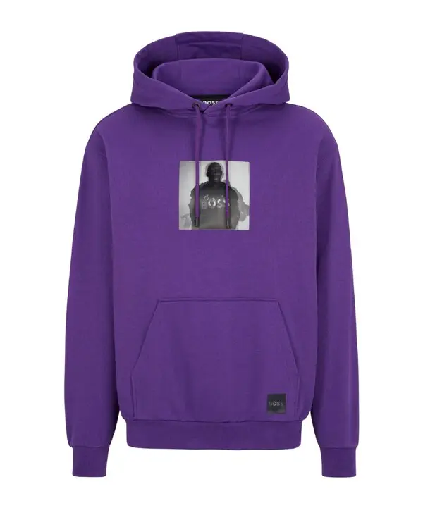 Hugo Boss Hooded Fleece Sweatshirt