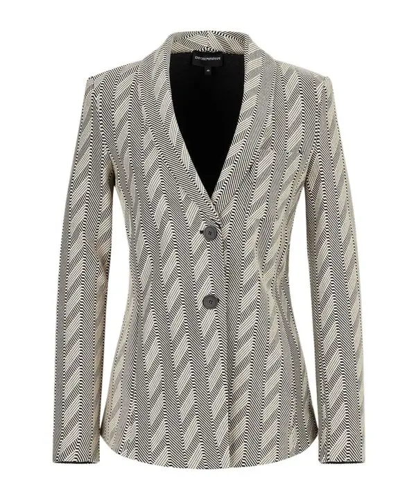 Emporio Armani Printed Blazer
