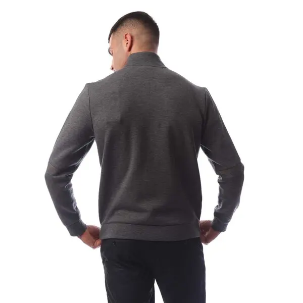Hugo Boss Solid Color Minimalist Hooded Jacket