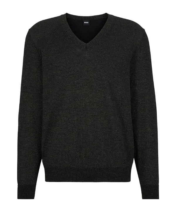 Hugo Boss V-neck Knit Sweater