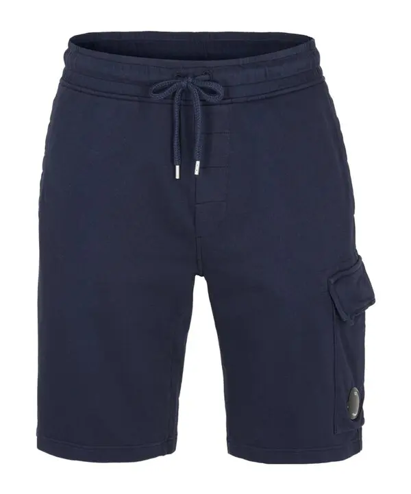 C.P. COMPANY Micro Lens Fleece Jogger Shorts