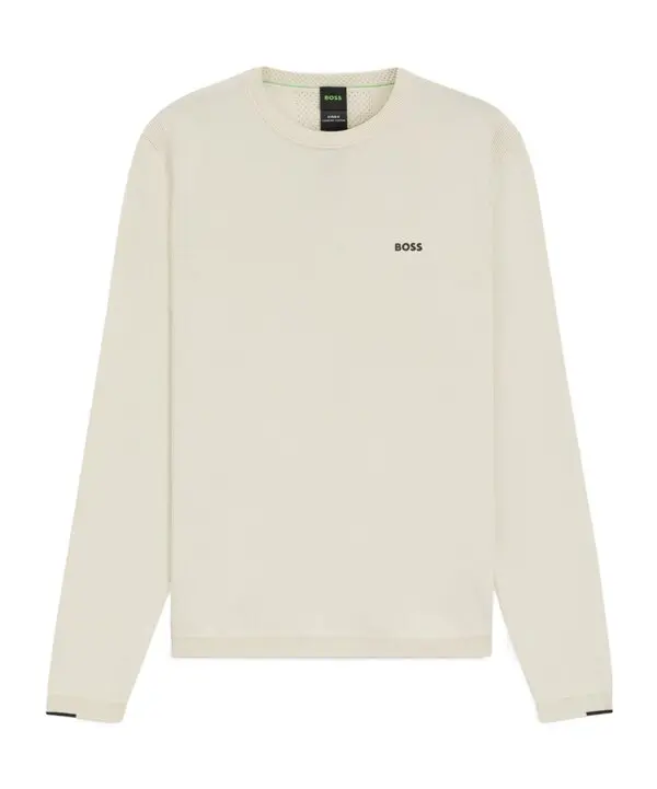 Hugo Boss Round-neck Knitted Top