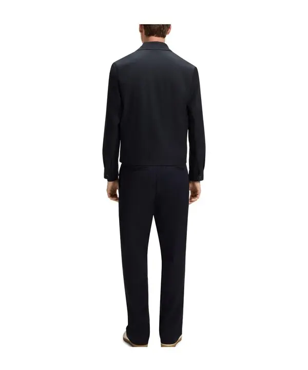 Hugo Boss Cotton-blend Zip Blazer