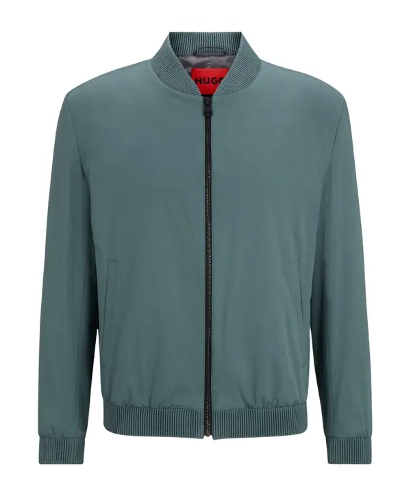 Hugo Boss Teal Bomber Jacket