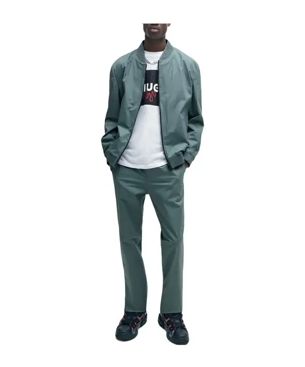 Hugo Boss Teal Bomber Jacket