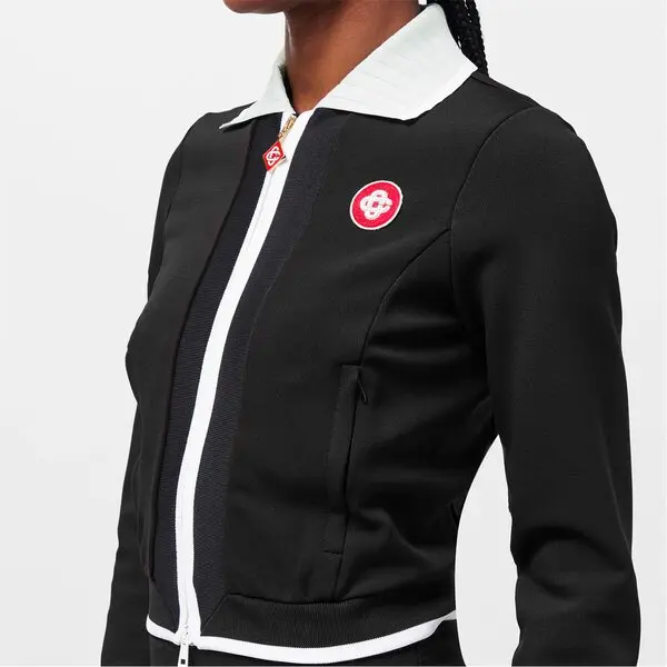 Casablanca Zipper Long-sleeve Casual Jacket
