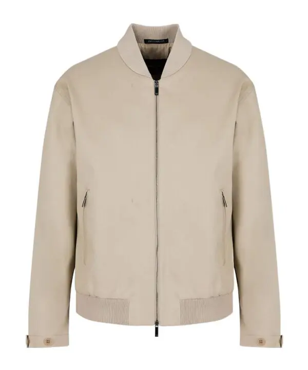 Emporio Armani Solid Color Casual Jacket
