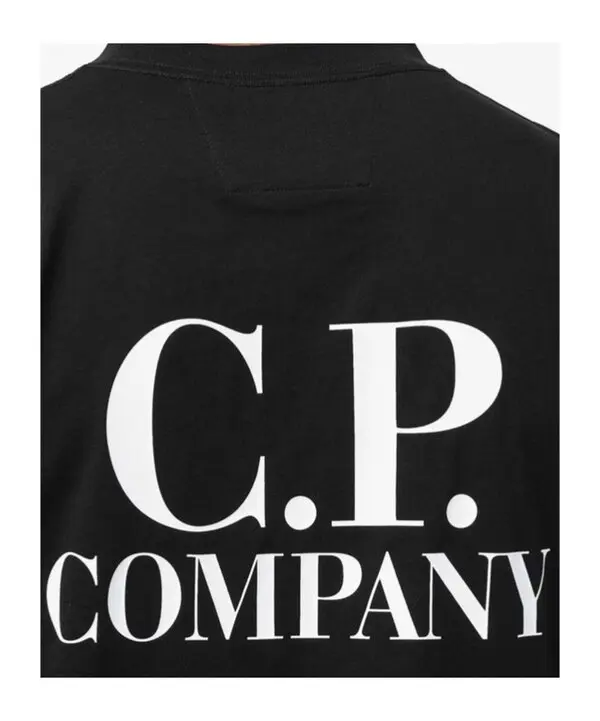 C.P. COMPANY Logo Crew Neck T-shirt