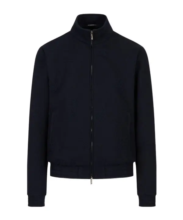 Emporio Armani Long-sleeved Stand-up Collar Coat