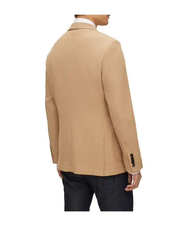 Hugo Boss Single-breasted Textured Blazer