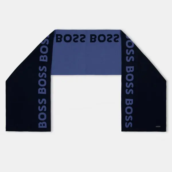 Hugo Boss Two-tone Knit Beanie