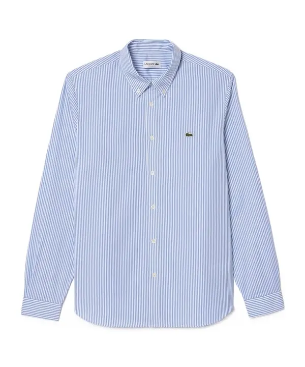 Lacoste Regular-fit Striped Cotton Shirt