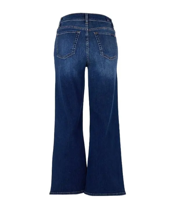 7 For All Mankind Cropped Alexa Straight Leg Jeans