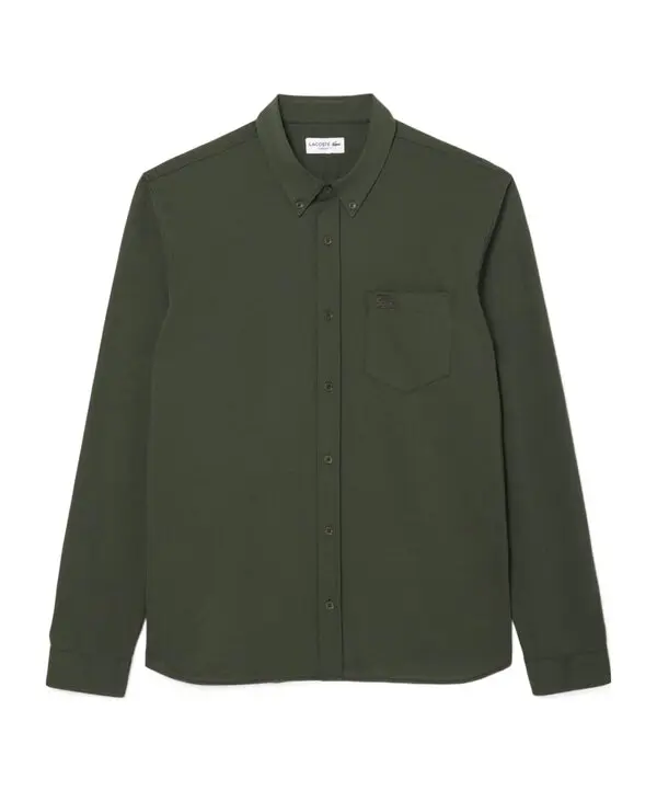 Lacoste Regular-fit Cotton Jersey Shirt