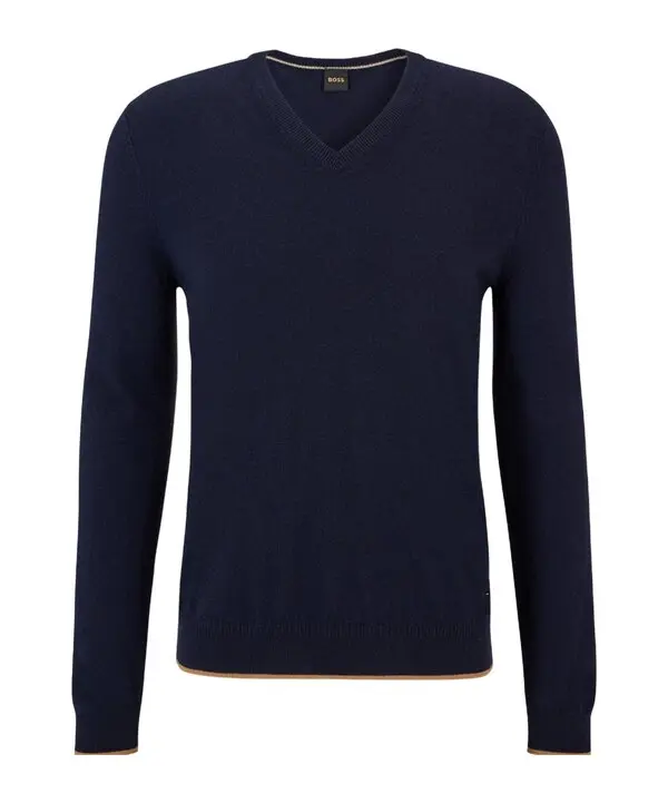 Hugo Boss V-neck Knit Sweater