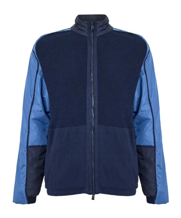 Hugo Boss Hybrid Knit And Shell Jacket