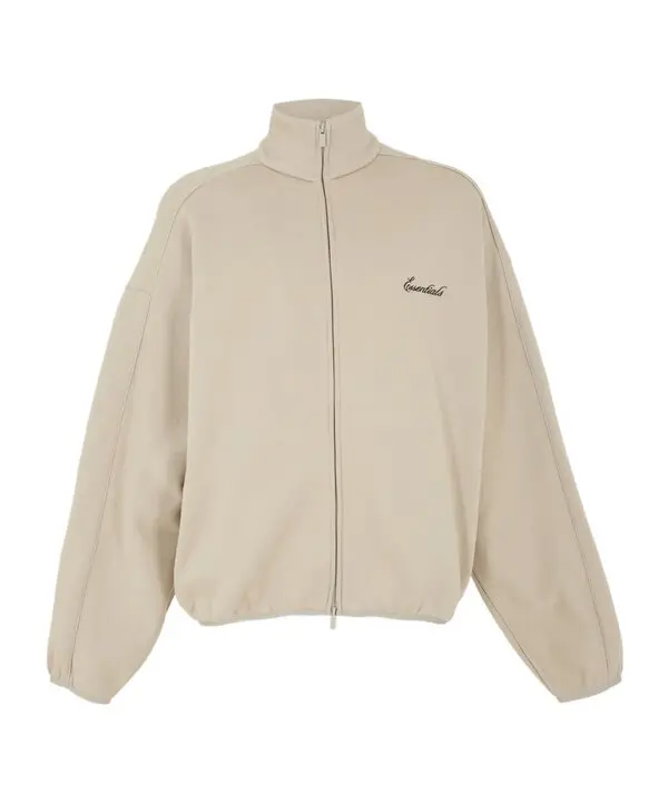 Fear Of God Zip-up High Neck Long Sleeve Jacket - Nude