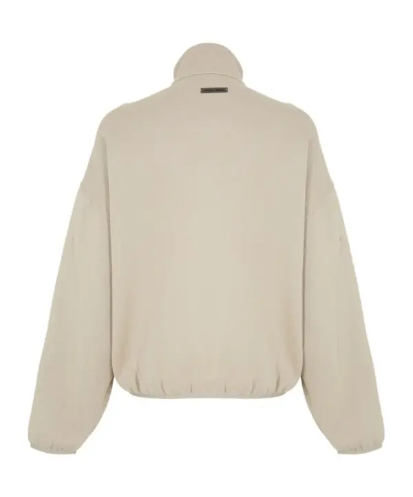 Fear Of God Zip-up High Neck Long Sleeve Jacket - Nude