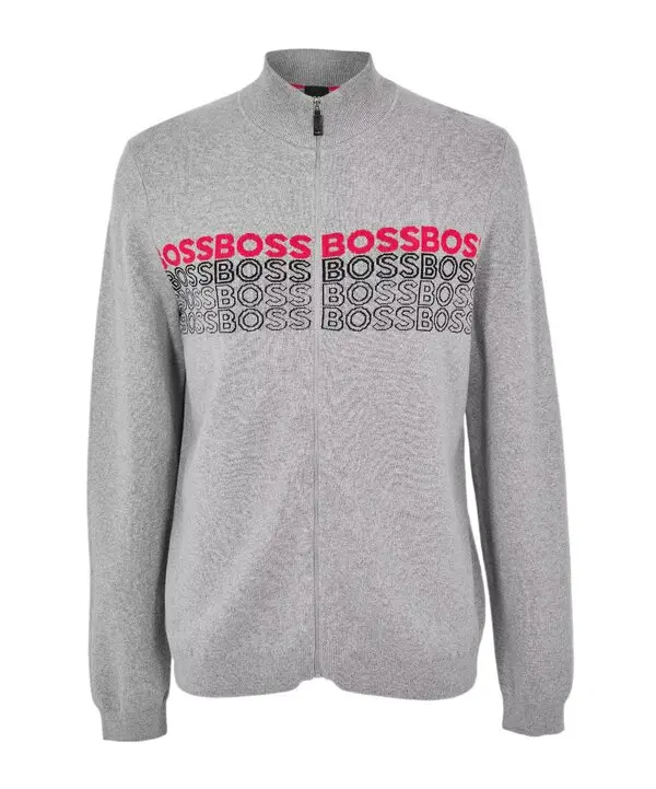 Hugo Boss Zightek Lined Knitwear Hoodie