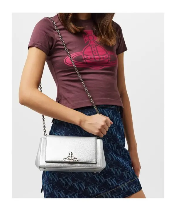 VIVIENNE WESTWOOD Hazel Medium Shoulder Bag