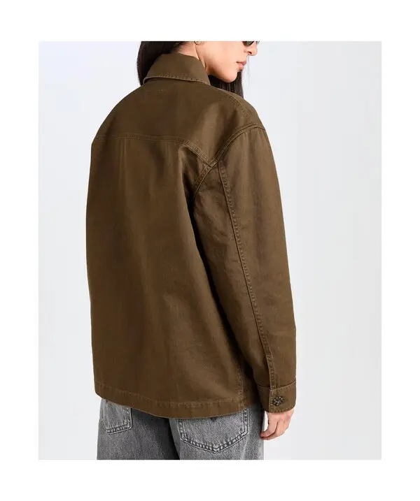 Saint Laurent Solid Color Casual Jacket