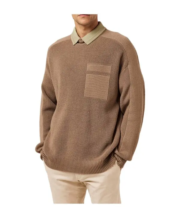 Hugo Boss Mock-neck Knit Sweater
