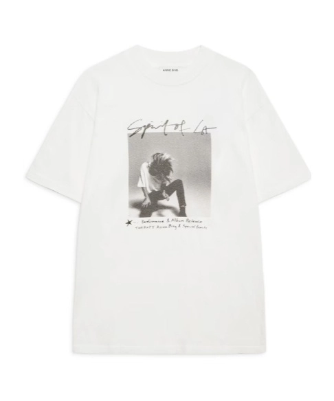 ANINE BING Short-sleeved T-shirt - Ivory