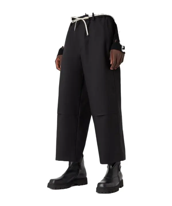 Emporio Armani Solid-color Casual Trousers