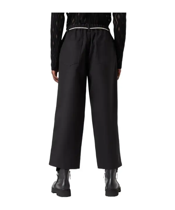 Emporio Armani Solid-color Casual Trousers