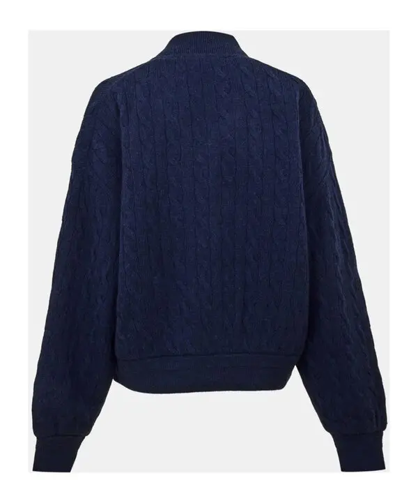 Polo Ralph Lauren Cable-knit Bomber Jacket - No