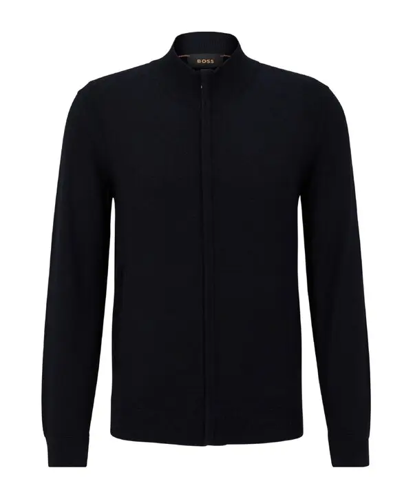 Hugo Boss Full-zip Knit Jacket