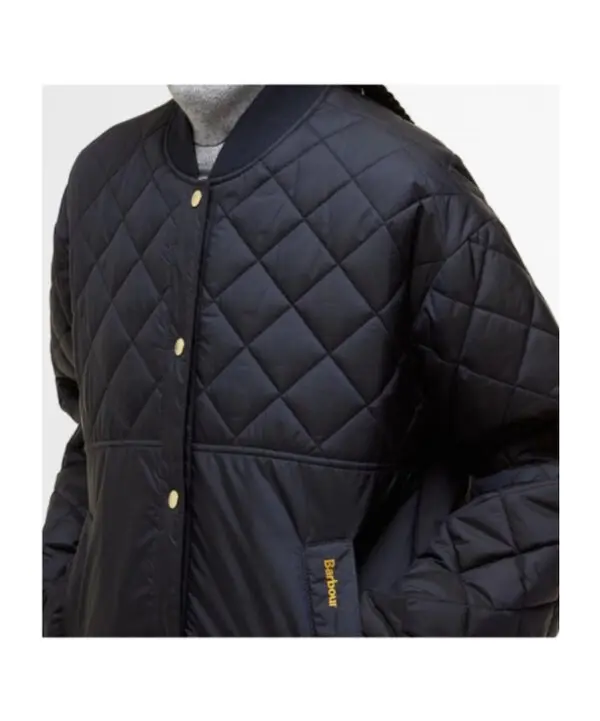 Barbour Quilted Bomber Jacket - Black