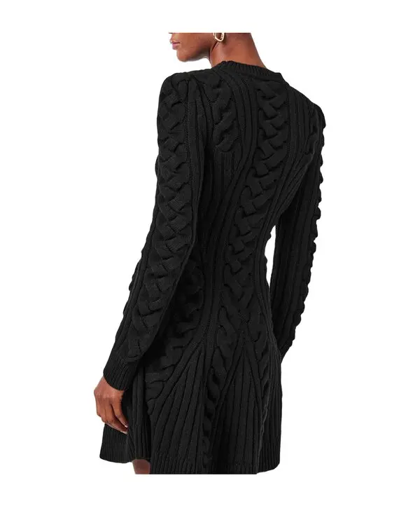Alexander McQueen Cable Knit Jumper Dress