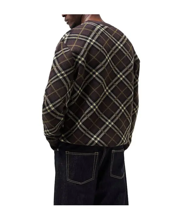 Burberry Argyle Knit Jumper