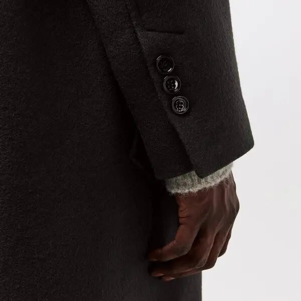 AMI Paris Solid Color Overcoat