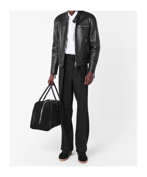 TOM FORD Slim-fit Leather Jacket With Signature Hardware