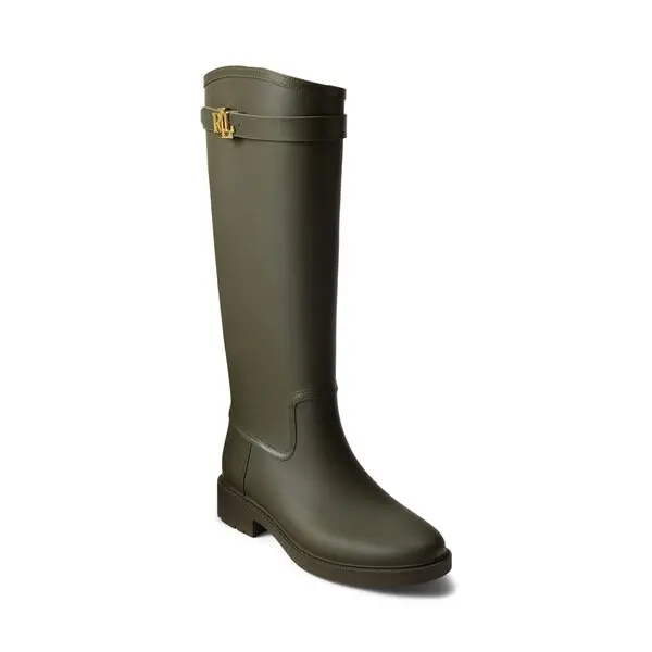 Ralph Lauren Leather Portiah Wellies