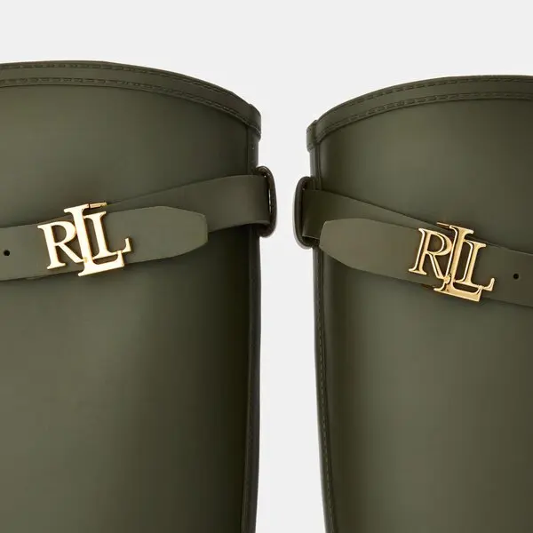 Ralph Lauren Leather Portiah Wellies