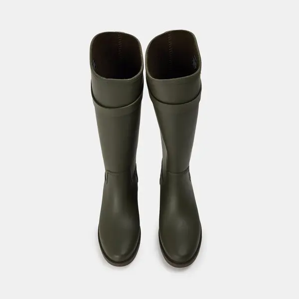 Ralph Lauren Leather Portiah Wellies
