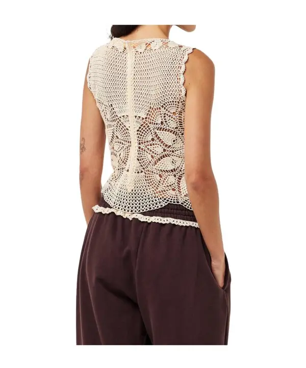 Magda Butrym Crocheted Sleeveless Top