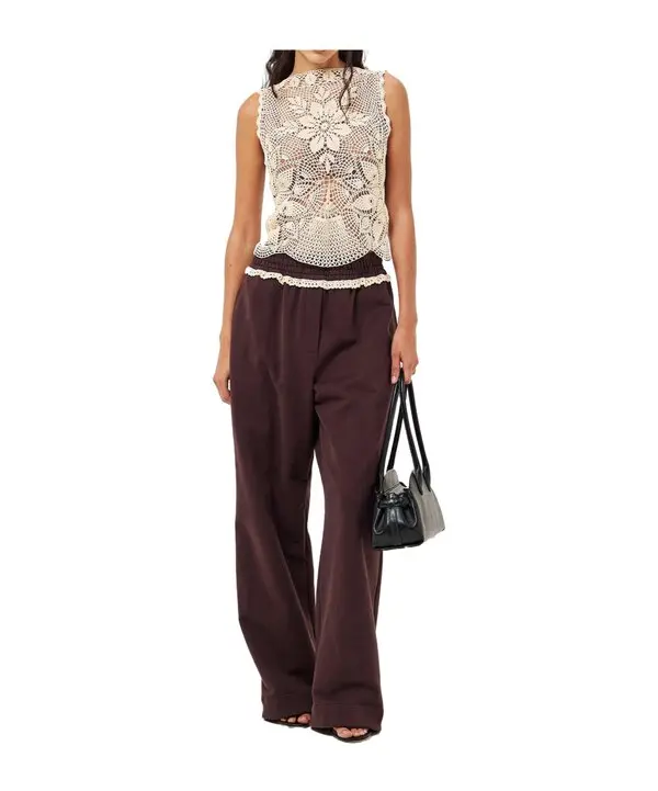 Magda Butrym Crocheted Sleeveless Top