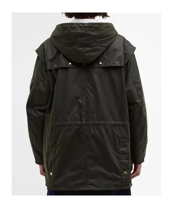 Barbour Long-sleeved Zip-up Jacket With Patch Pockets