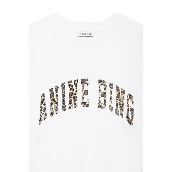ANINE BING Crew Neck T-shirt