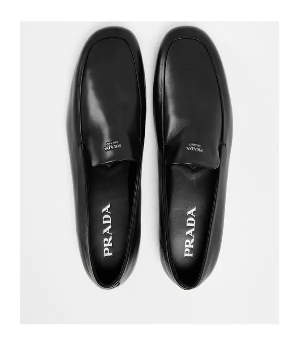 Prada Logo Loafers