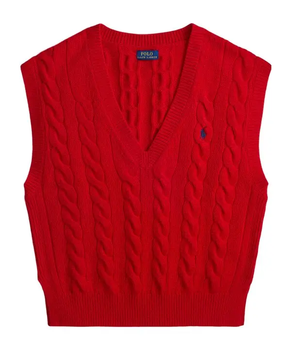 Polo Ralph Lauren Knitted Cable Vest