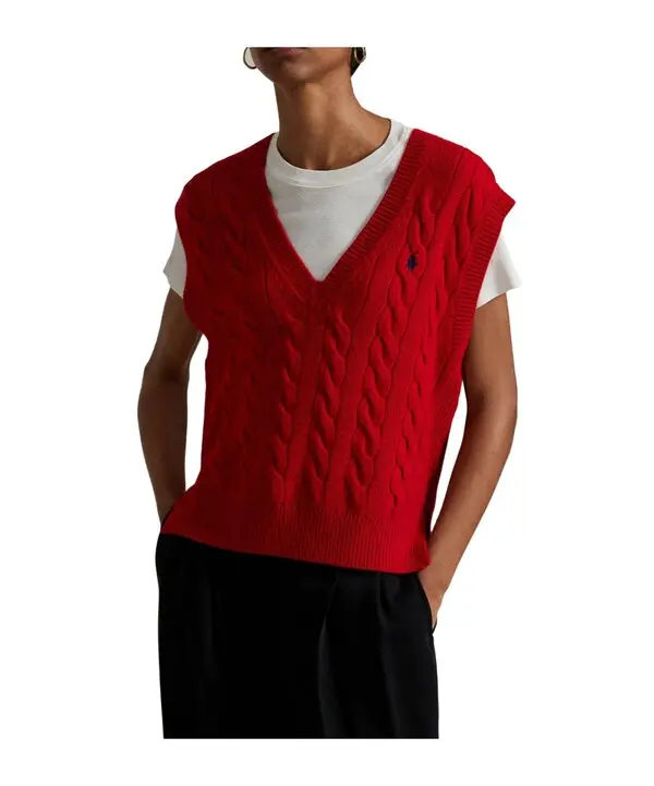 Polo Ralph Lauren Knitted Cable Vest